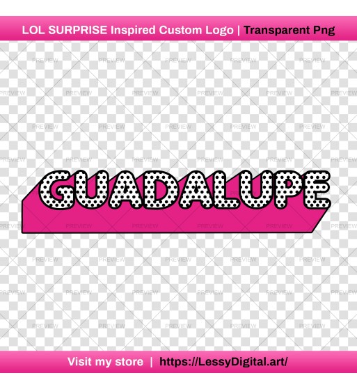 LOL Surprise inspired custom logo | Logo personalizado